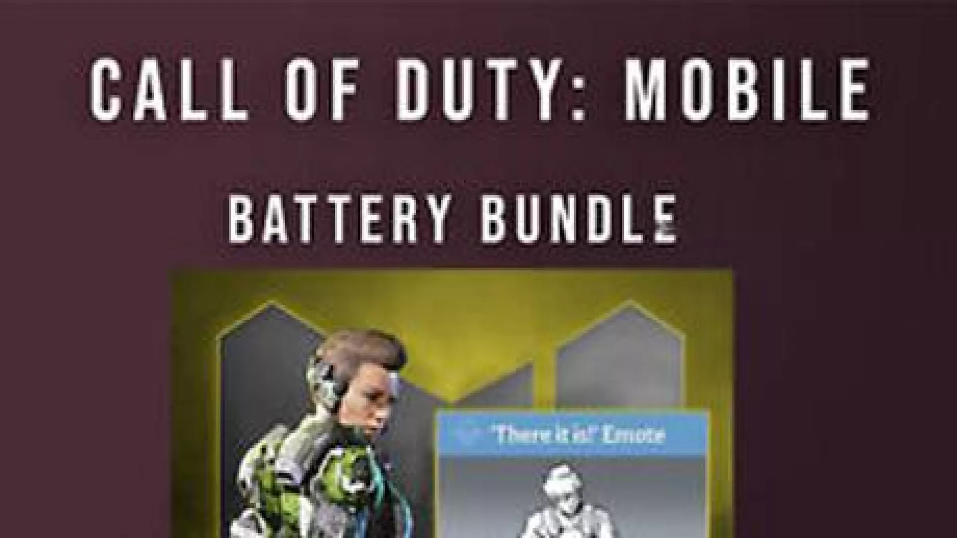 Acheter Call of Duty Mobile Battery Bundle Key 🏷️ au meilleur prix ...