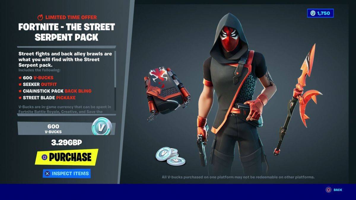 Gocdkeys | Acheter FORNITE The Street Serpent Pack XBOX Key au meilleur ...